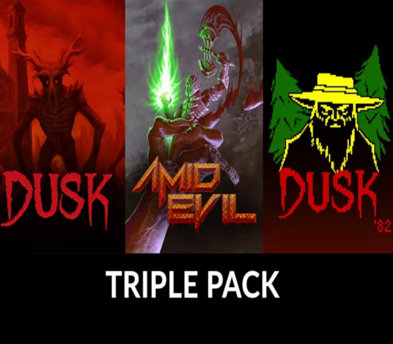 Buy DUSK & AMID EVIL & DUSK '82 Ultimate Edition Triple Pack Bundle ...