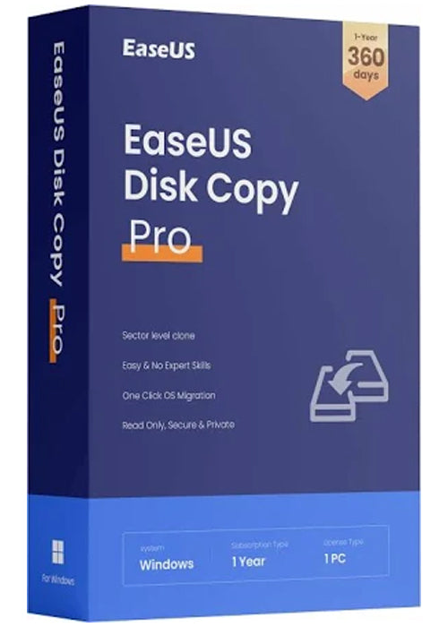 Buy EaseUS Disk Copy Pro (PC) - 1 Device, 1 Year - EaseUS Key - GLOBAL - PremiumCDKeys.com